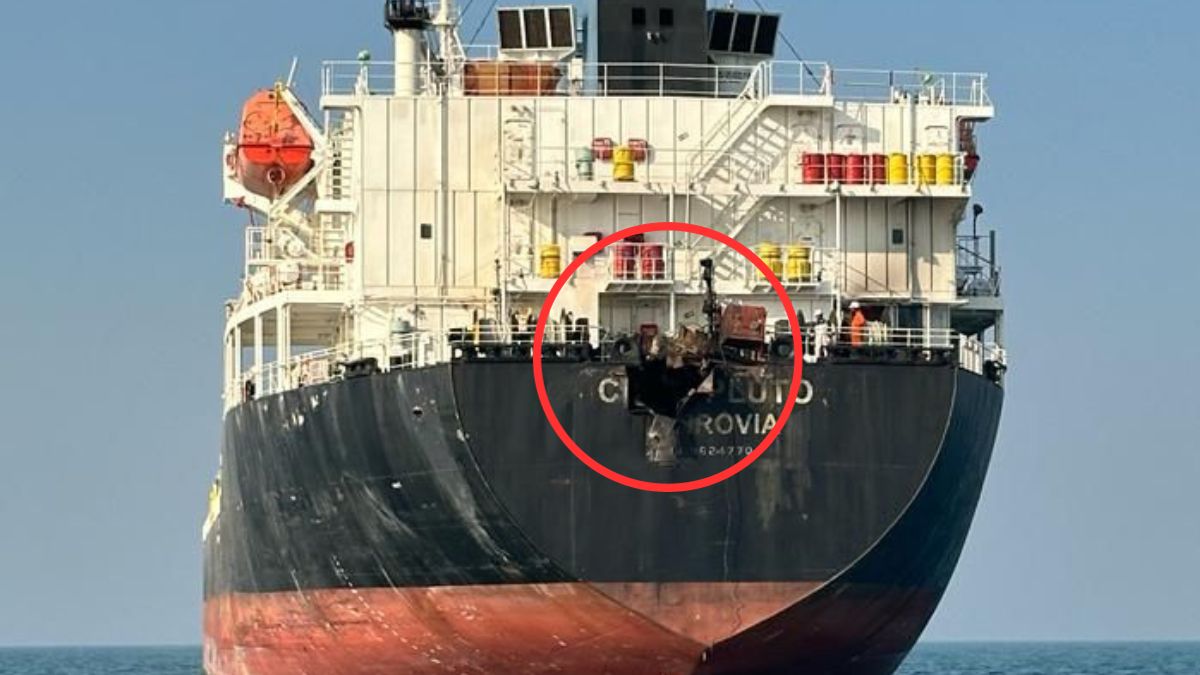 Indian Navy confirms MV Chem Pluto suffered drone attack, deploys major warships in Arabian Sea ...