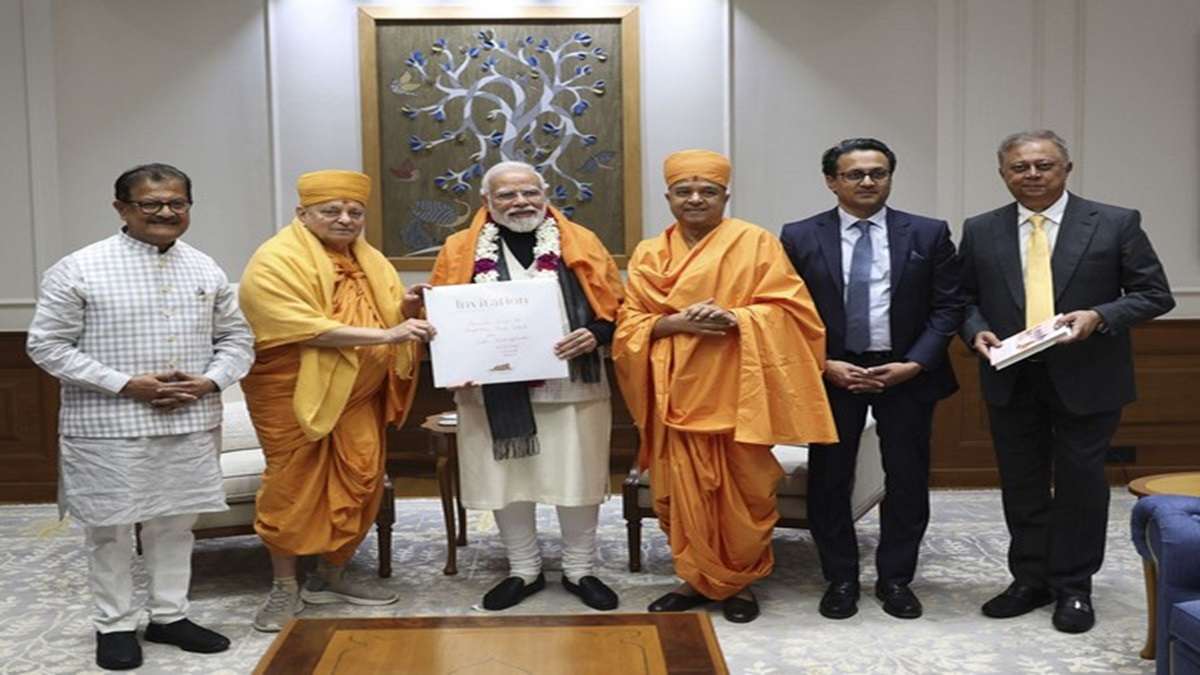 PM Modi accepts invitation to inaugurate BAPS Hindu Mandi in Abu Dhabi ...