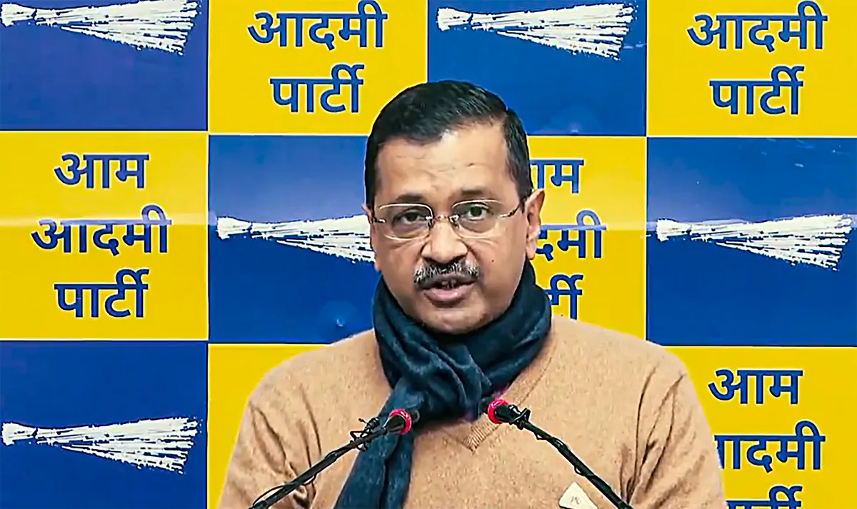 Arvind Kejriwal at AAP protest in Delhi: 'If BJP can rig Chandigarh ...