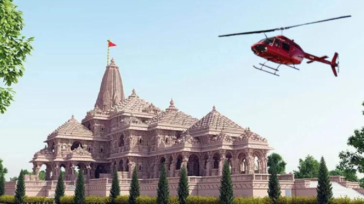 Ram Temple consecration: Helicopter services to Ayodhya from Lucknow to ...