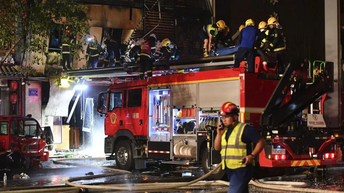 China: Massive fire in southeastern Jiangxi province kills at least 39 ...