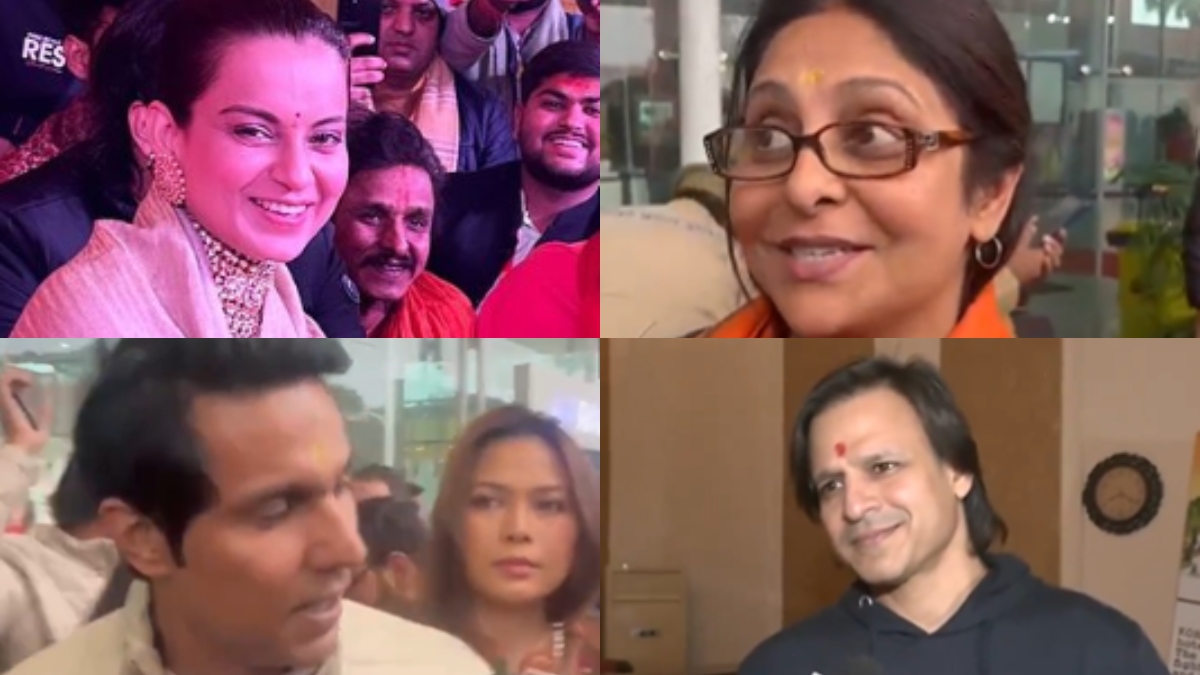 Vivek Oberoi, Randeep Hooda, Shefali Shah, other celebs reach Ayodhya ...