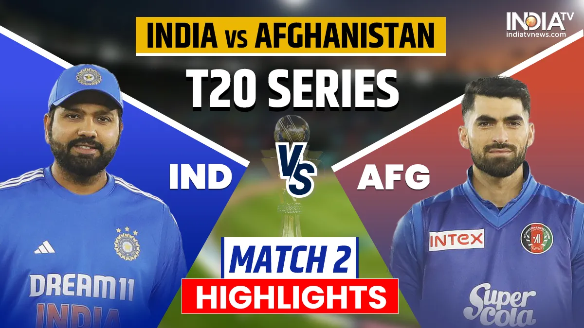 IND vs AFG 2nd T20I Live Score: India vs Afghanistan Live Updates ...