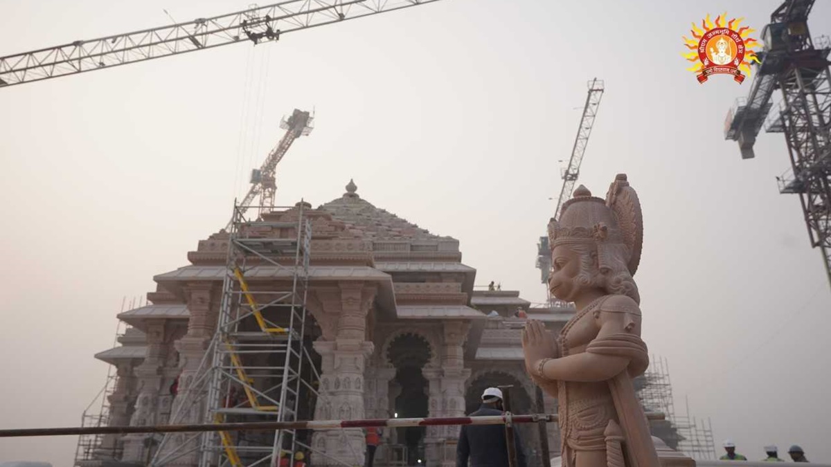Ram Mandir: First photos of Ram Temple's Sinh Dwar surface ahead of ...