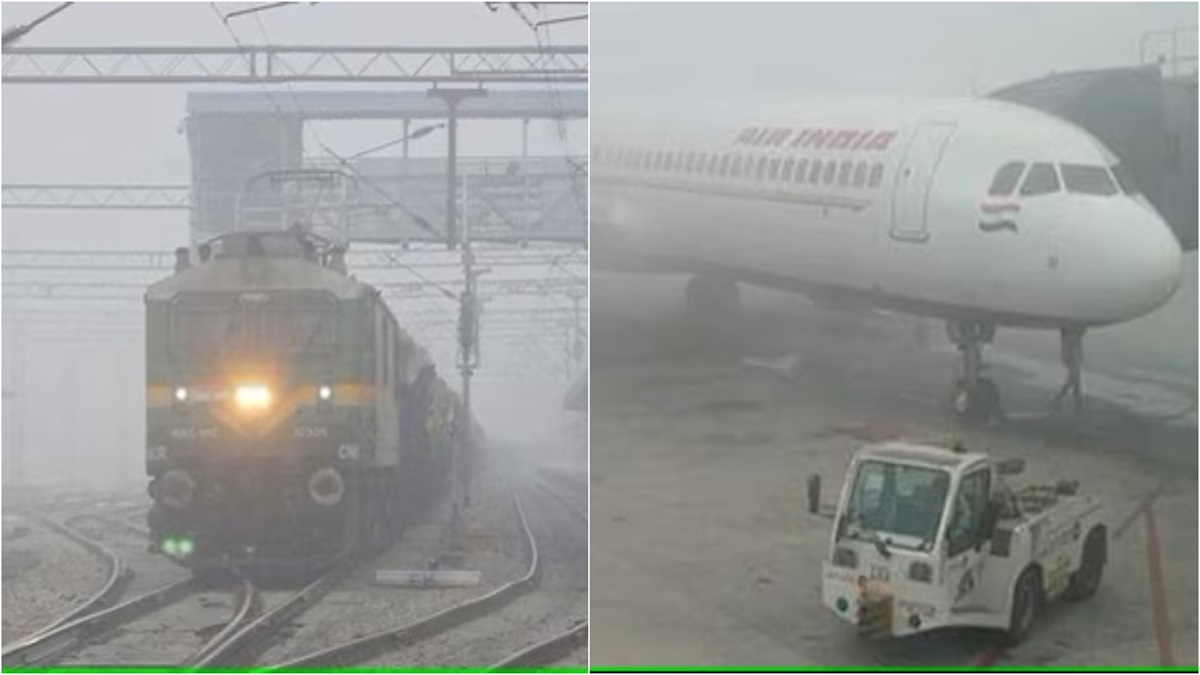 Delhi winter wrath: 30 trains and as many flights delayed due to fog-accompanied low visibility ...
