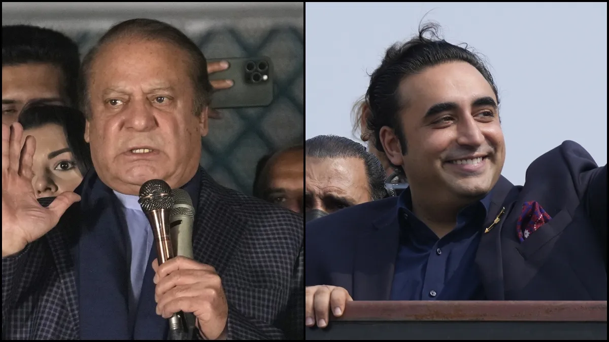 Pakistan elections: Nawaz Sharif's PML-N, Bilawal Bhutto's PPP agree to ...