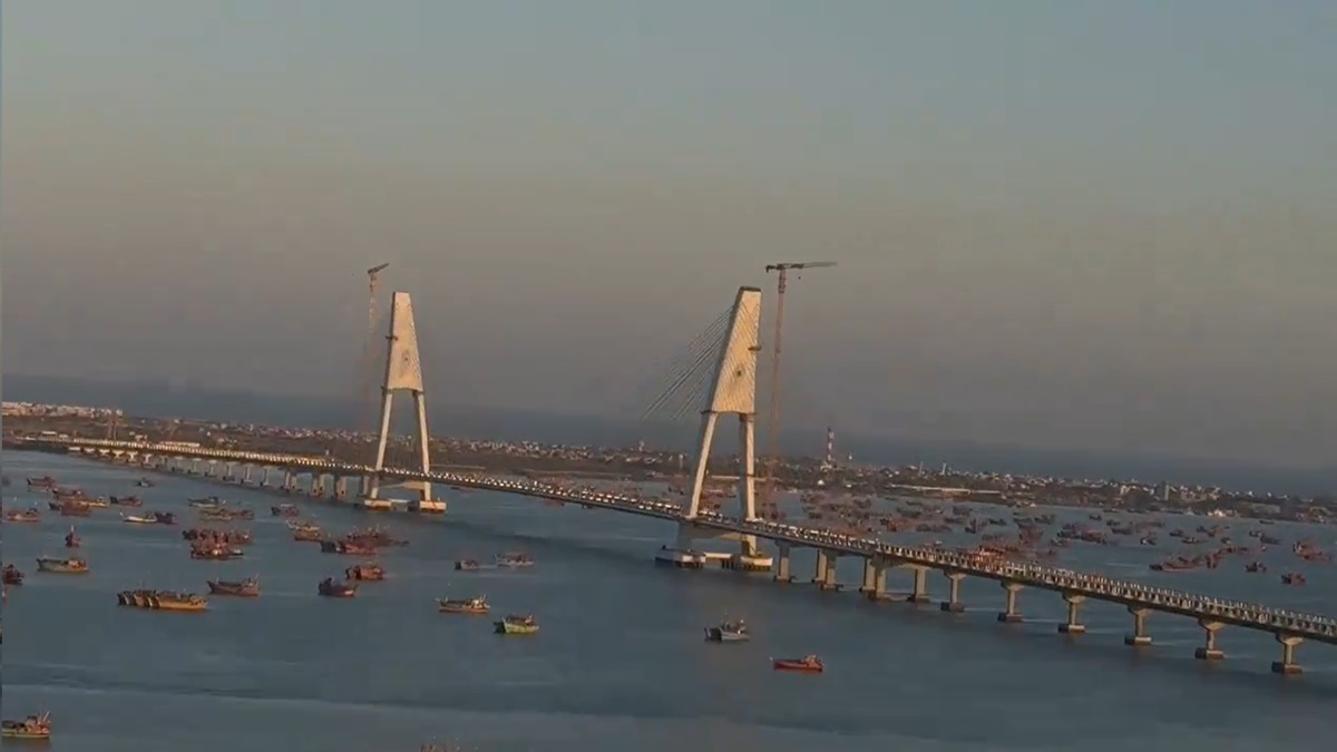 Sudarshan Setu launched in Gujarat | All you need to know about India's longest cable-stayed ...