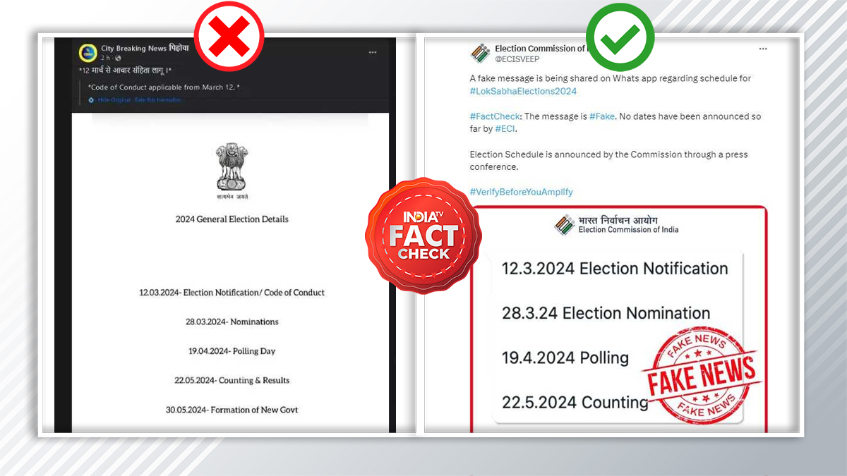 FACT CHECK: Fake circular spreads misinformation on Lok Sabha election ...