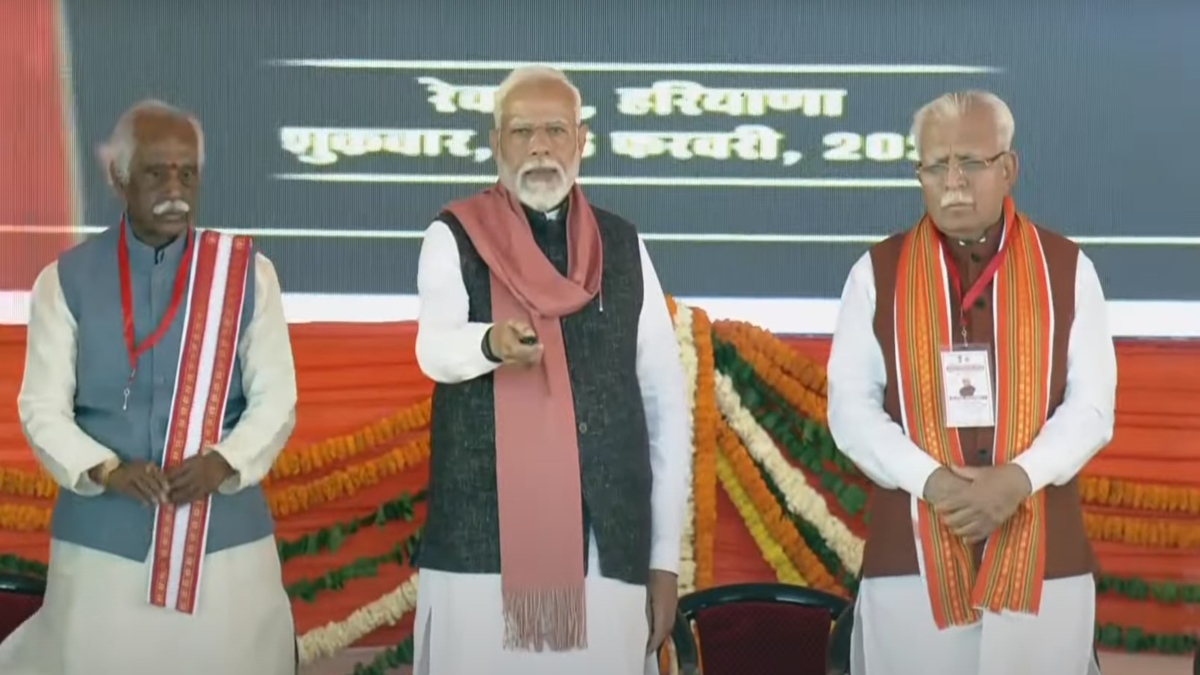 PM Modi lays foundation stone of Gurugram Metro Rail project: Cost ...