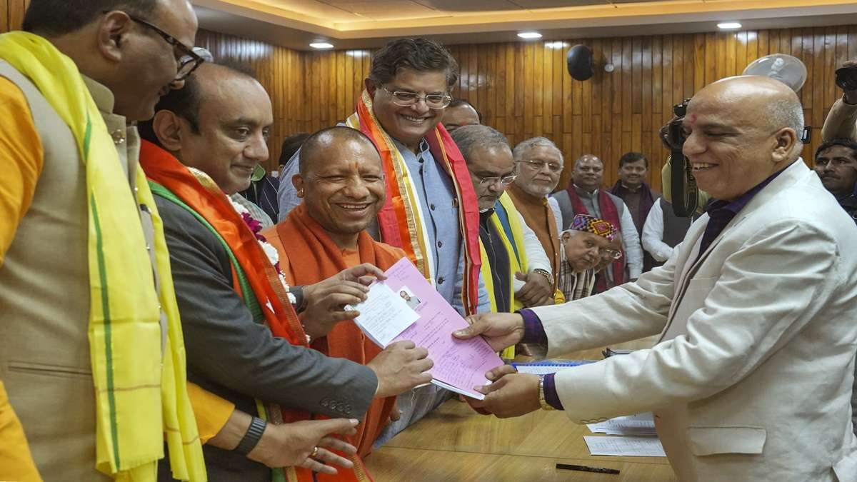 BJP wins eight Rajya Sabha seats Samajwadi Party bags two after cross voting by MLAs Uttar ...