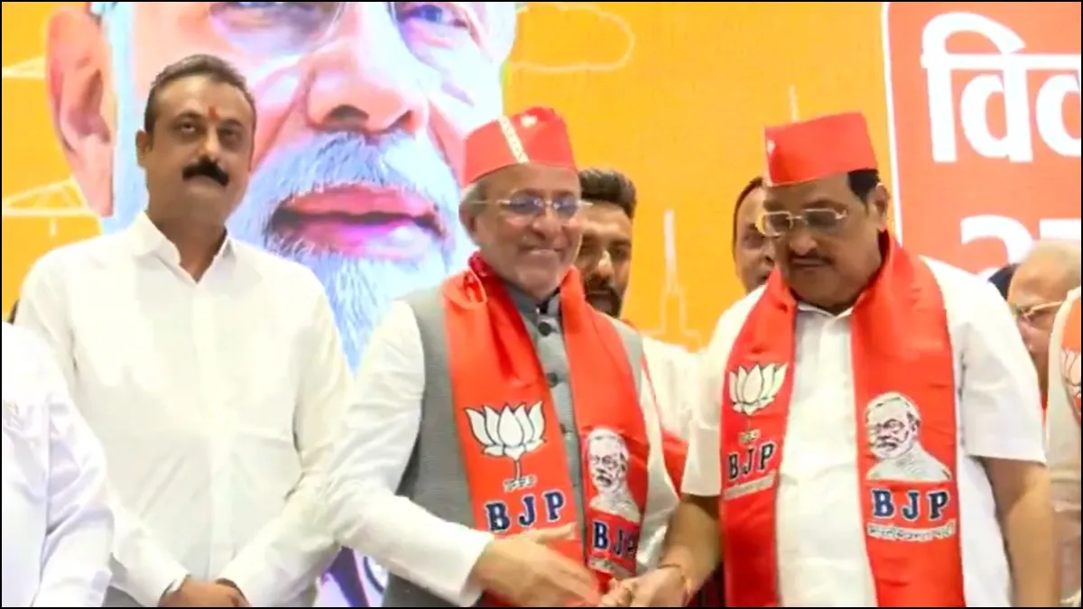 Former Gujarat Congress chief Arjun Modhwadia joins BJP | Gujarat ...