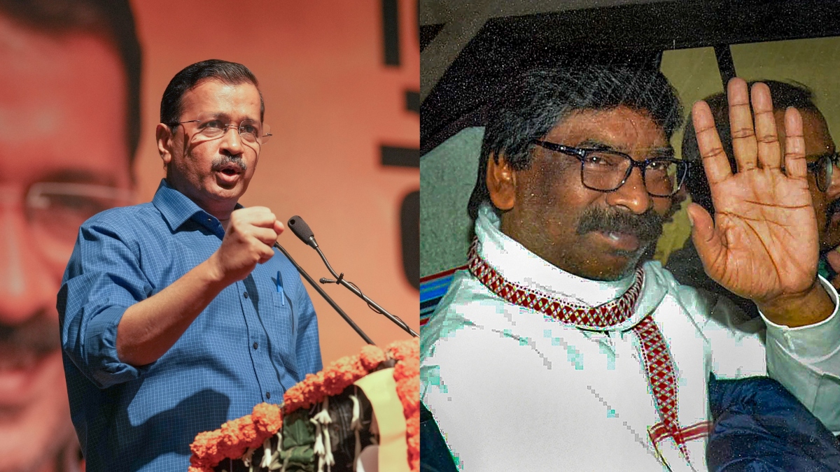 Arvind Kejriwal, Hemant Soren both arrested by common ED officer in money laundering case | READ ...