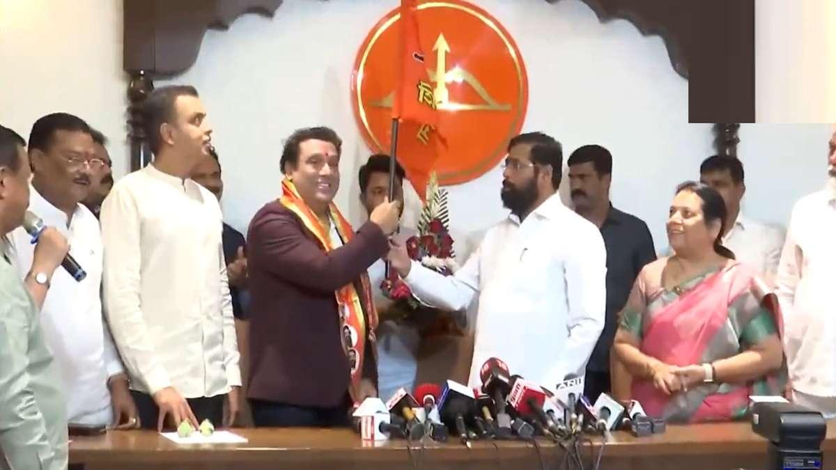 Govinda joins Eknath Shinde's Shiv Sena ahead of Lok Sabha elections | Maharashtra News – India TV
