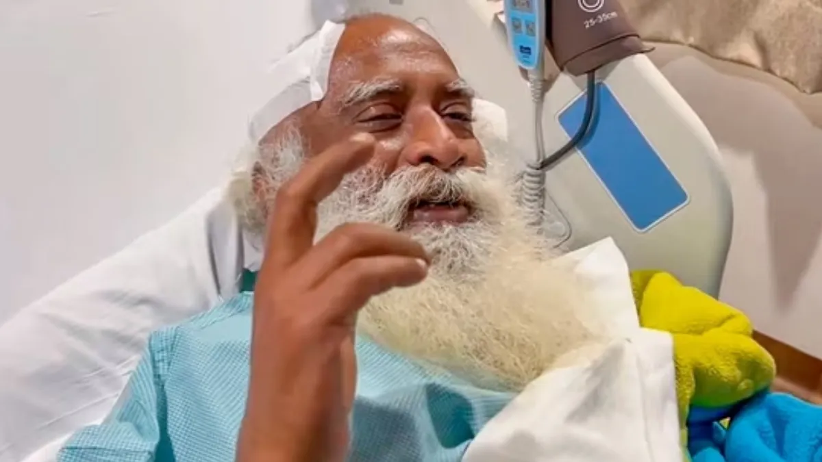 Sadhguru Jaggi Vasudev discharged from Delhi's Apollo Hospitals after successful brain surgery ...