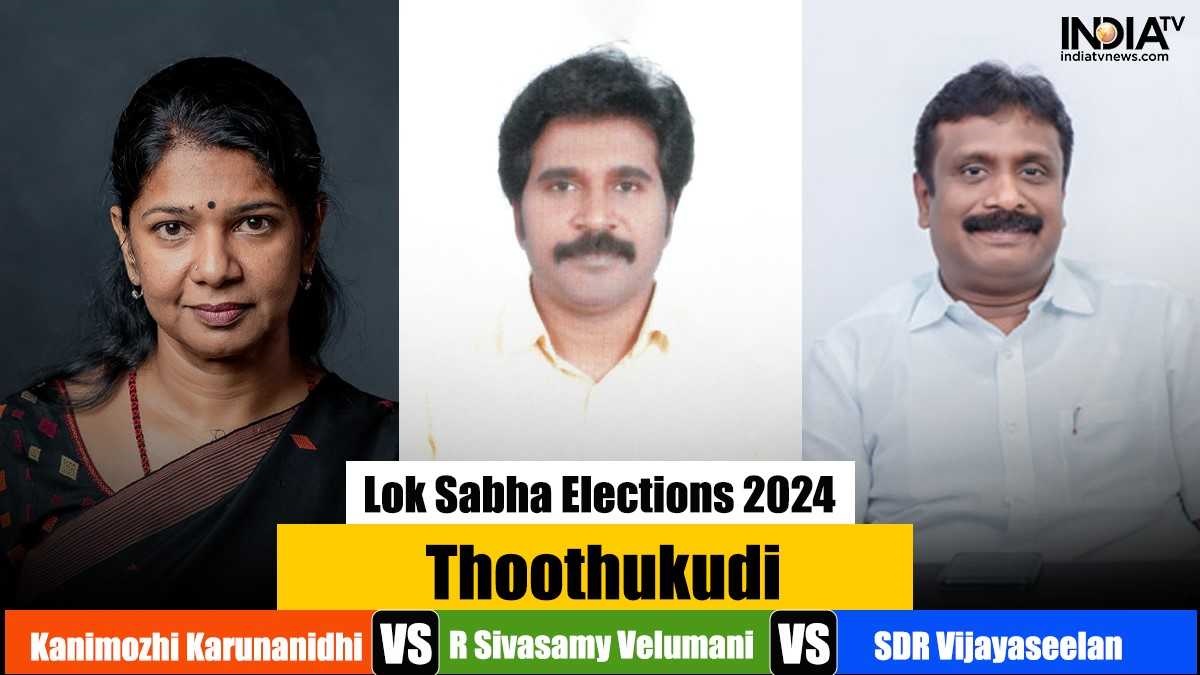 Thoothukudi Lok Sabha elections 2024 Kanimozhi DMK triangular contest ...