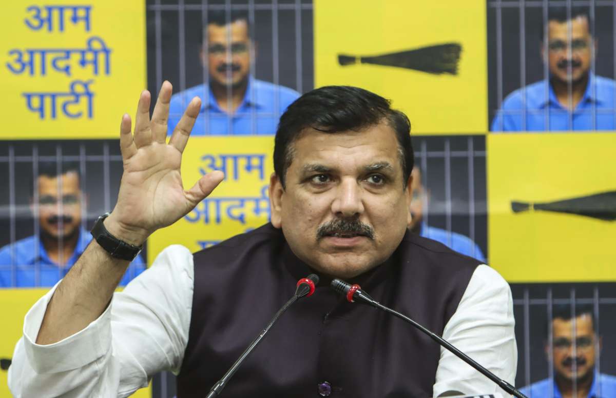 Arvind Kejriwal Gets Bail Aap Leader Sanjay Singh Hails Scs Order