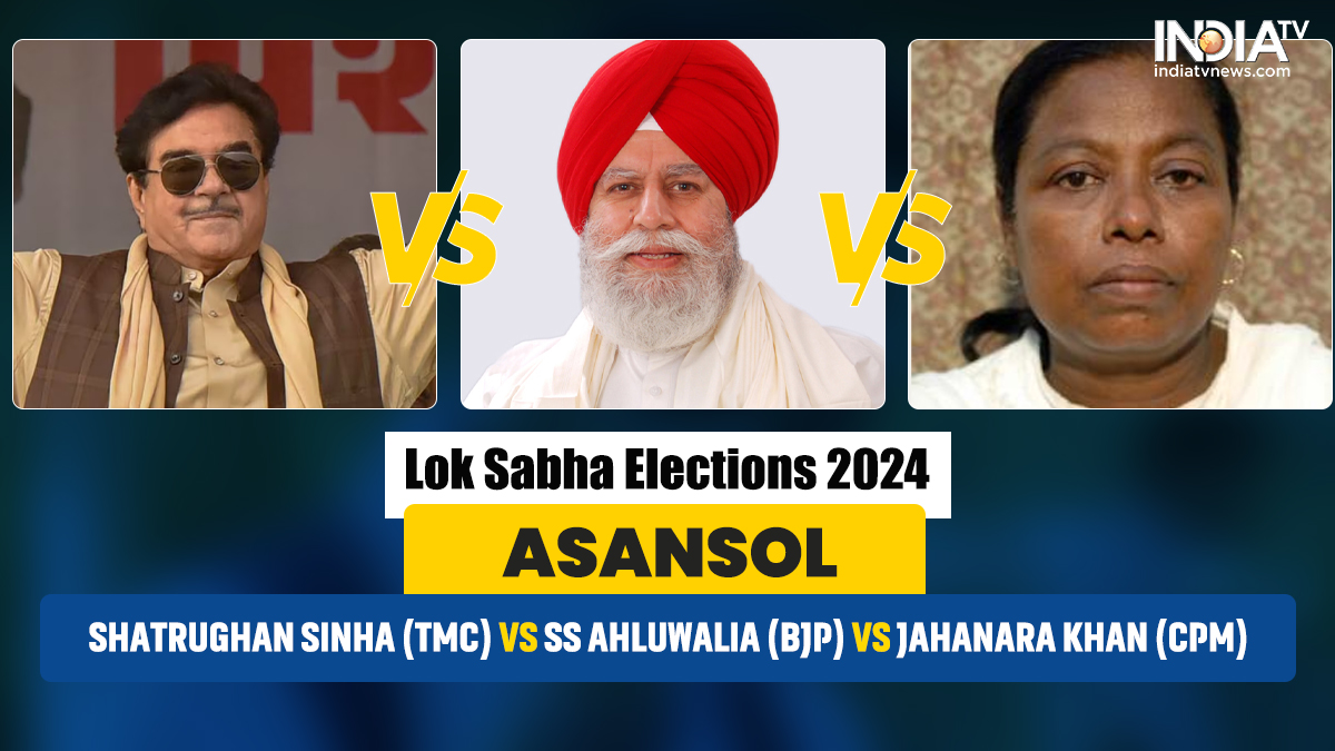Asansol Lok Sabha Elections 2024: TMC's Shatrugan Sinha vs BJP's SS Ahluwalia vs CPM Jahanara ...