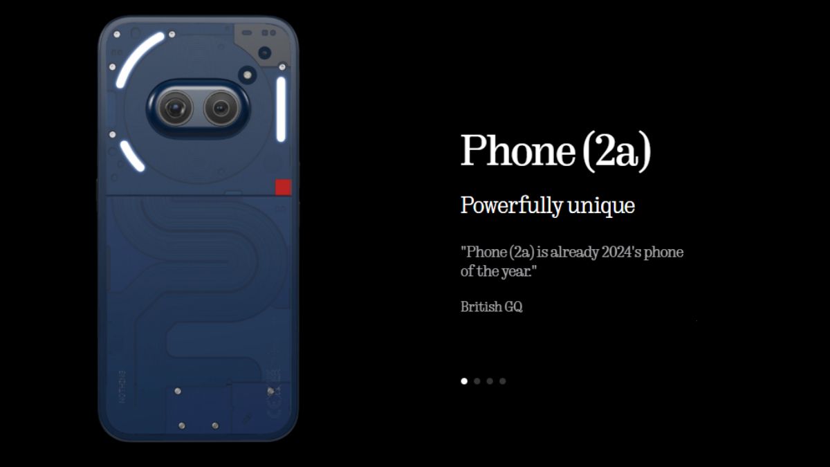 Nothing Phone (2a) now available in Blue colour: Details here ...