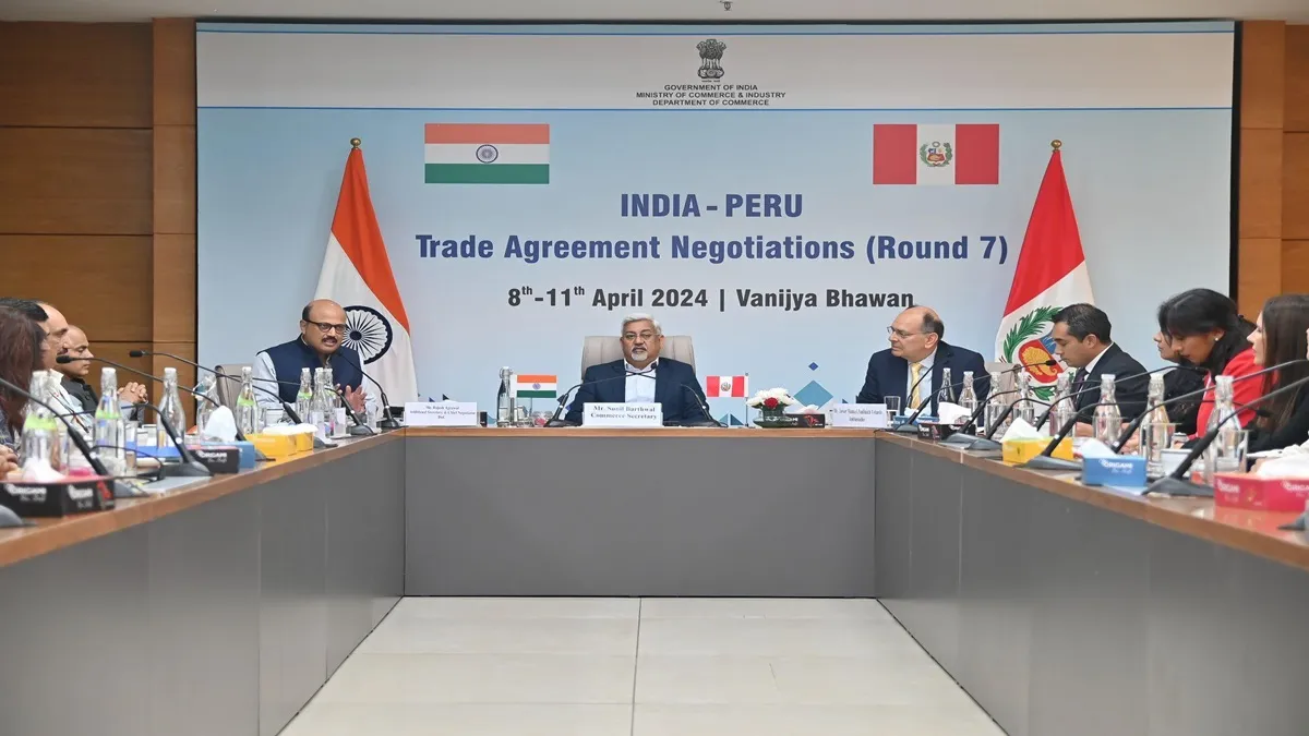 Seventh round of India-Peru trade negotiations concludes, both nations ...