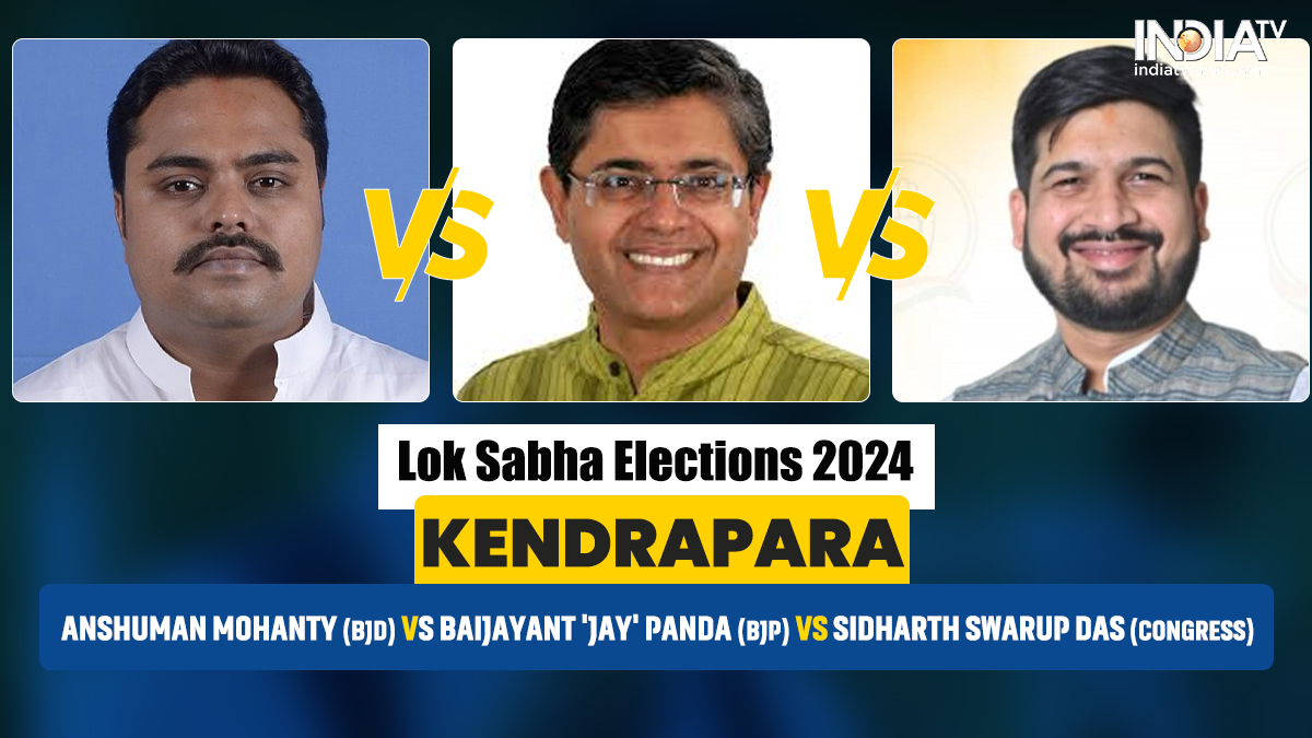 Kendrapara Lok Sabha Elections 2024: BJD's Anshuman Mohanty vs BJP's Baijayant Panda vs Congress ...