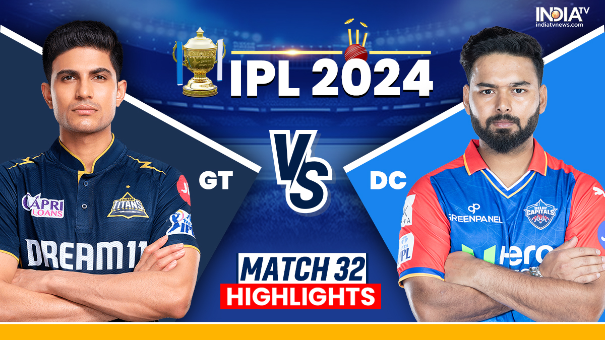 GT vs DC, IPL 2024 Live Cricket Score: Gujarat Titans vs Delhi Capitals ...