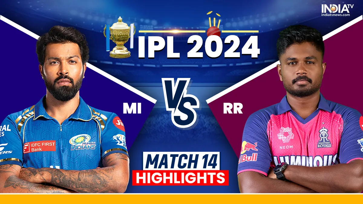 MI vs RR, IPL 2024 Live Cricket Score: Mumbai Indians vs Rajasthan ...