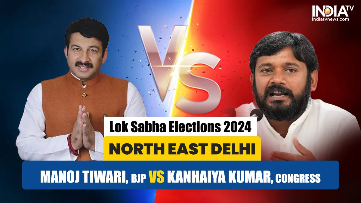 North East Delhi Lok Sabha Election 2024: BJP's Manoj Tiwari to take on ...