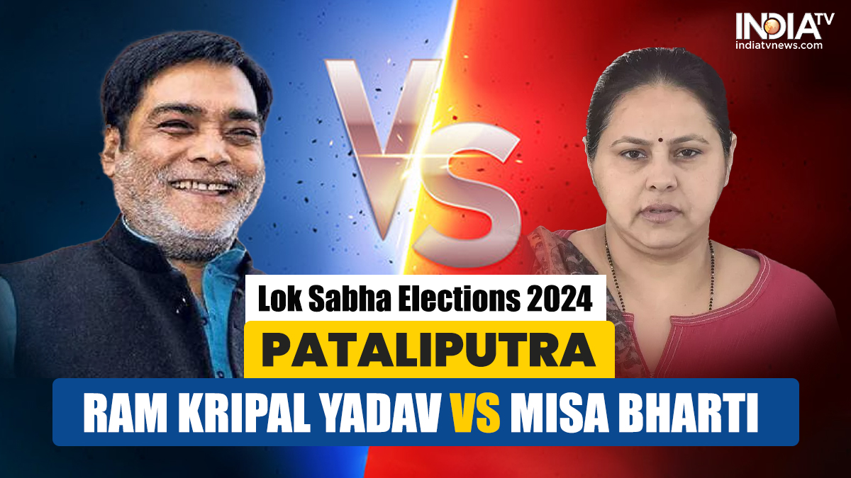 Pataliputra Lok Sabha constituency set to witness third Misa Bharti vs Ram Kripal Yadav poll ...