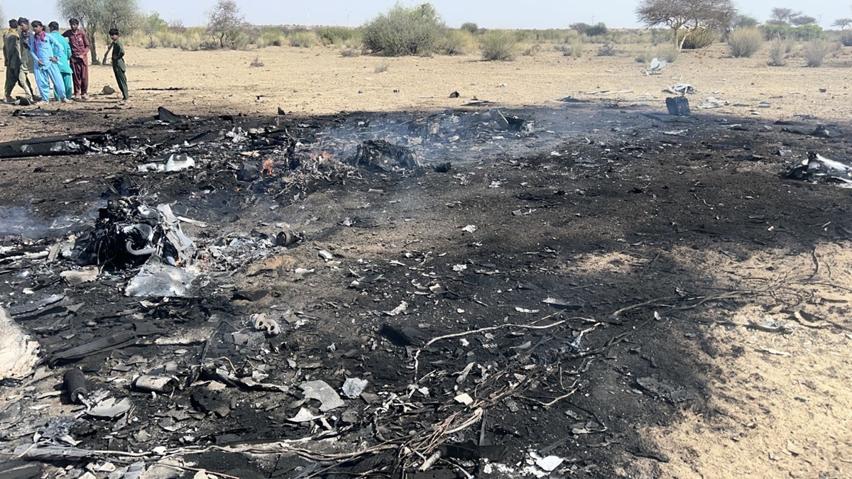 IAF's surveillance aircraft crashes near Rajasthan's Jaisalmer, no casualty reported | Rajasthan ...