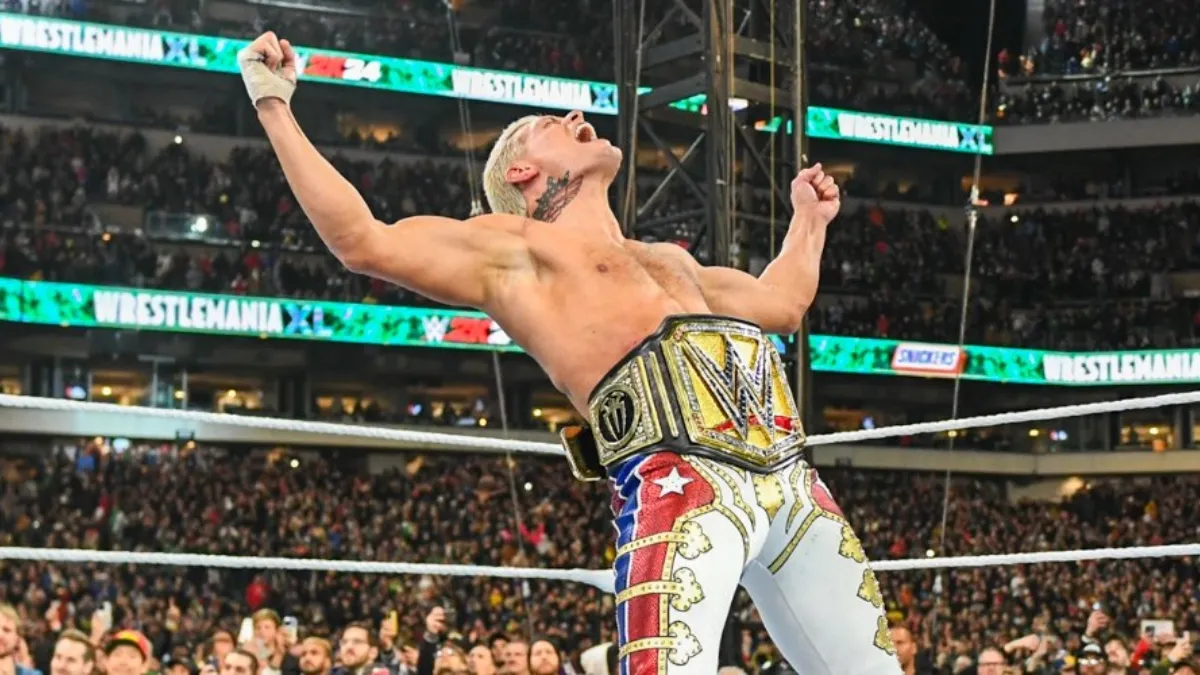 Cody Rhodes finishes the story to end Roman Reigns giant title run; check WrestleMania 40's Day ...