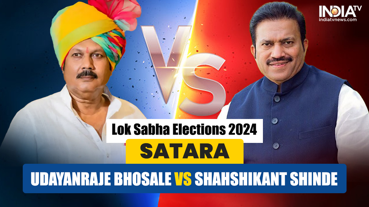 Satara Lok Sabha Elections 2024: BJP's Udayanraje Bhosale to lock horns against Shashikant ...