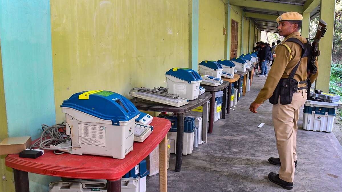 Repolling at 11 polling stations in Inner Manipur Lok Sabha seat begins ...
