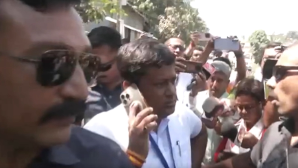 Lok Sabha elections 2024: Scuffle breaks out between TMC workers, BJP state chief Sukanta ...