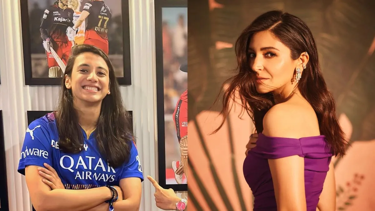 Anushka Sharma, Smriti Mandhana's pic together during RCB vs CSK match gets internet's attention ...