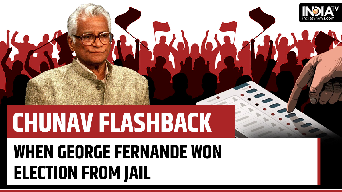 Chunav Flashback: When George Fernandes won Lok Sabha elections in 1977 from jail | India News ...