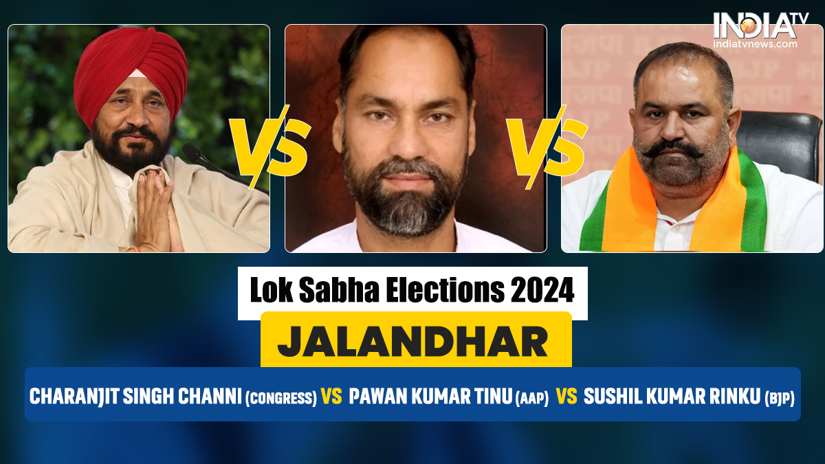 Jalandhar Lok Sabha Election 2024: Former CM Charanjit Channi up against AAP's Pawan Tinu, BJP's ...