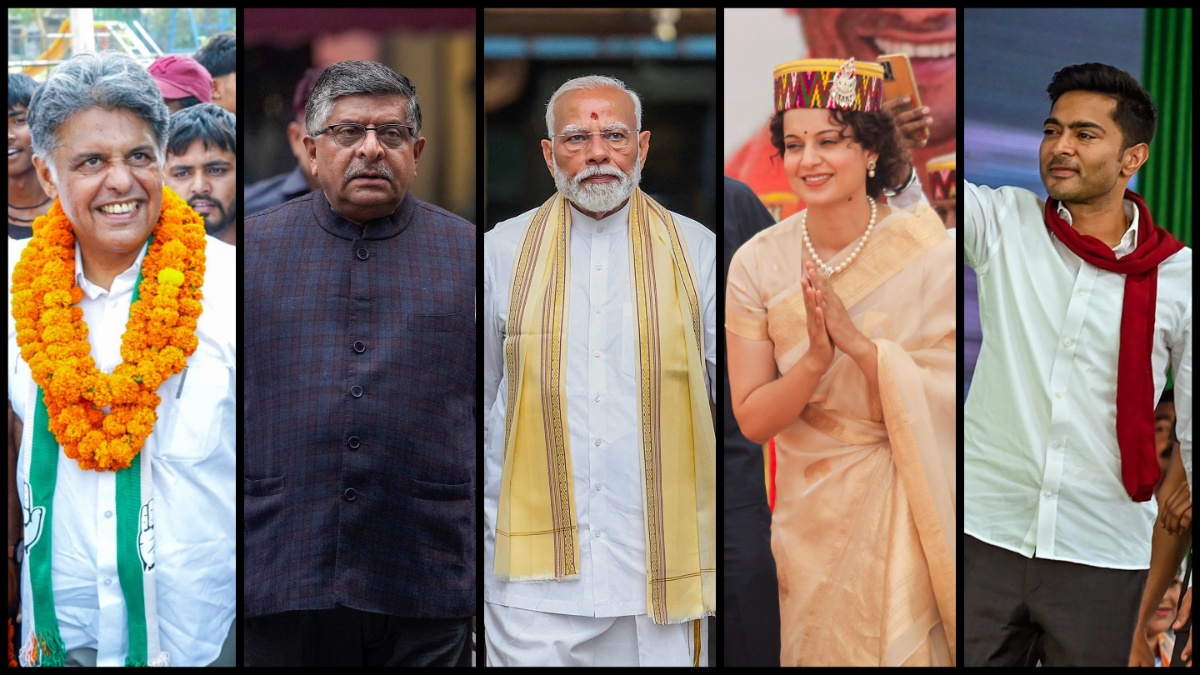 Lok Sabha Elections 2024: From PM Modi to Manish Tewari to Kangana ...