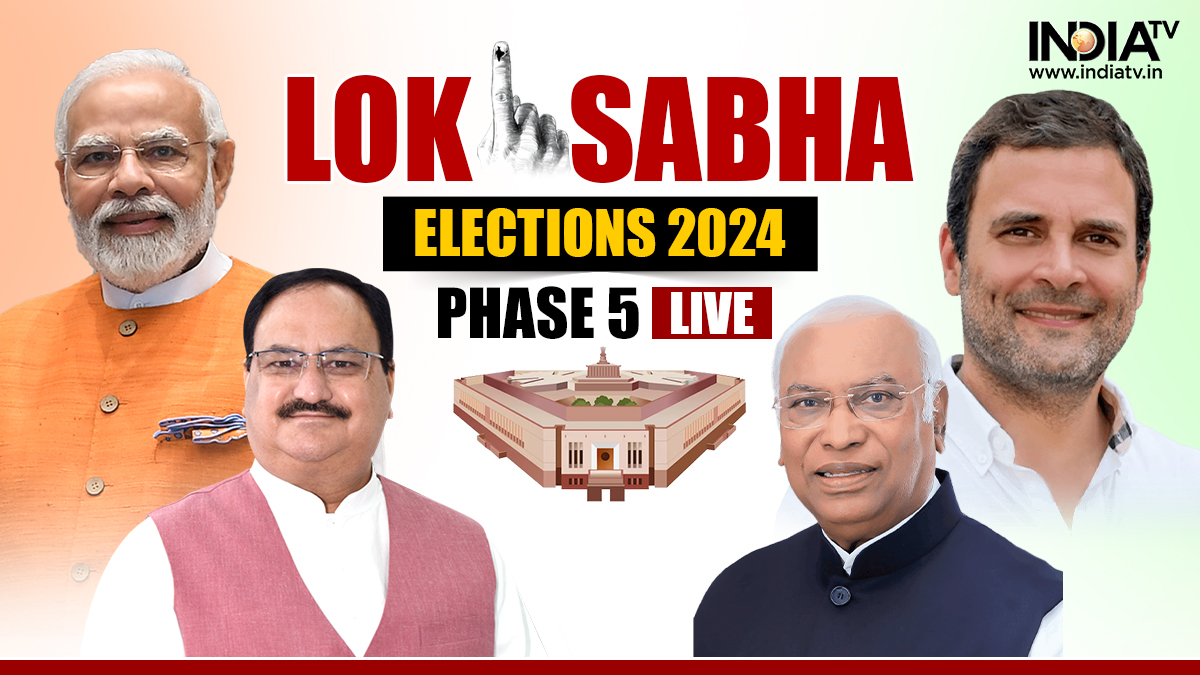 Lok Sabha Elections 2024: 59 per cent voter turnout recorded in fifth phase, highest 73 per cent ...