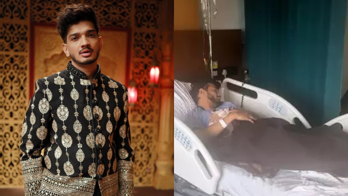 Bigg Boss 17 winner Munawar Faruqui admitted to hospital, comedian's ...