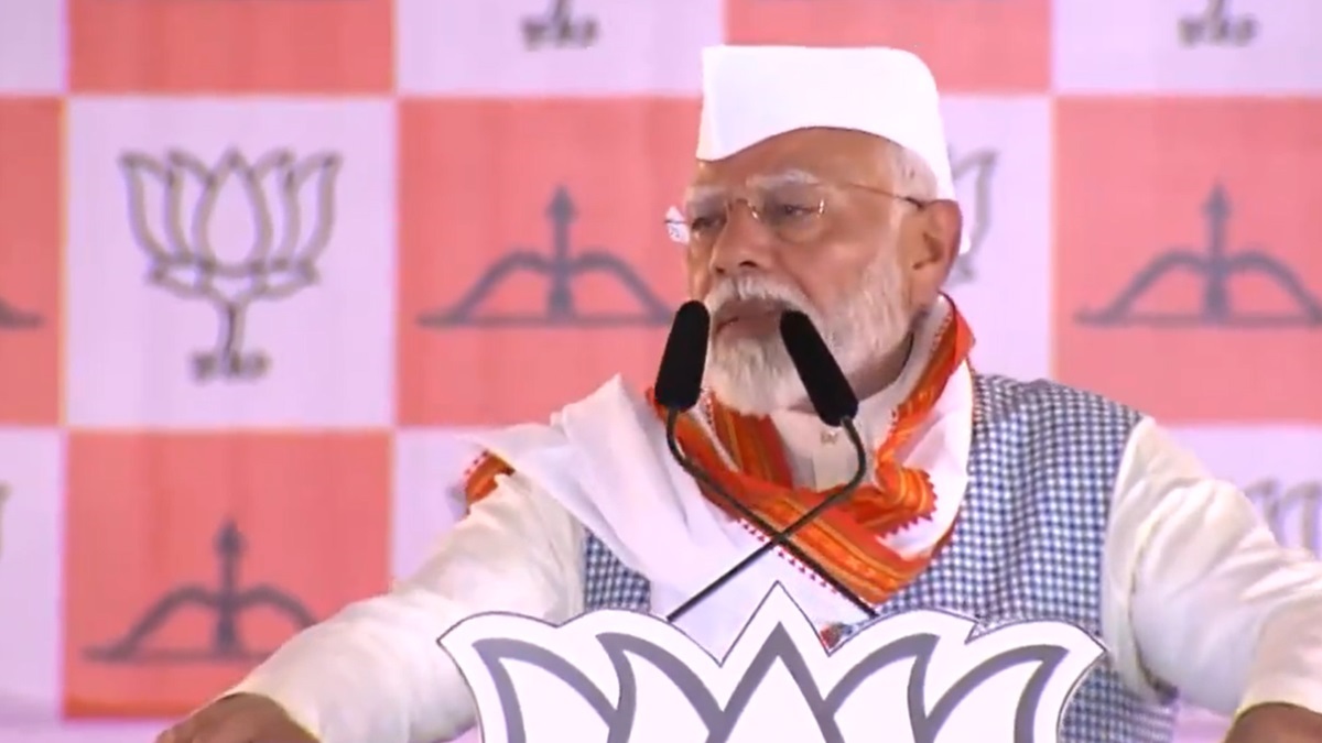 PM Modi attacks Congress in Maharashtra, says, 'splitting budget on religious lines dangerous ...