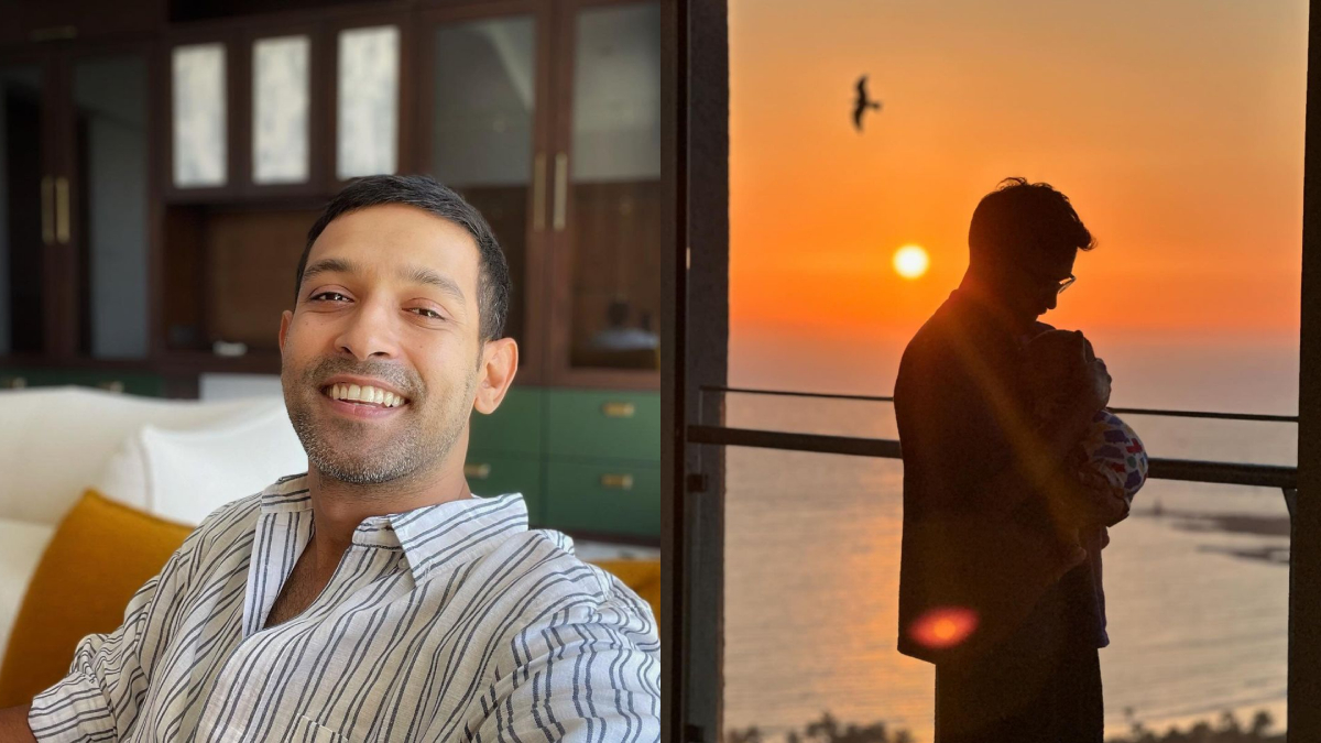 12th Fail star Vikrant Massey enjoys quality time with son, wife ...