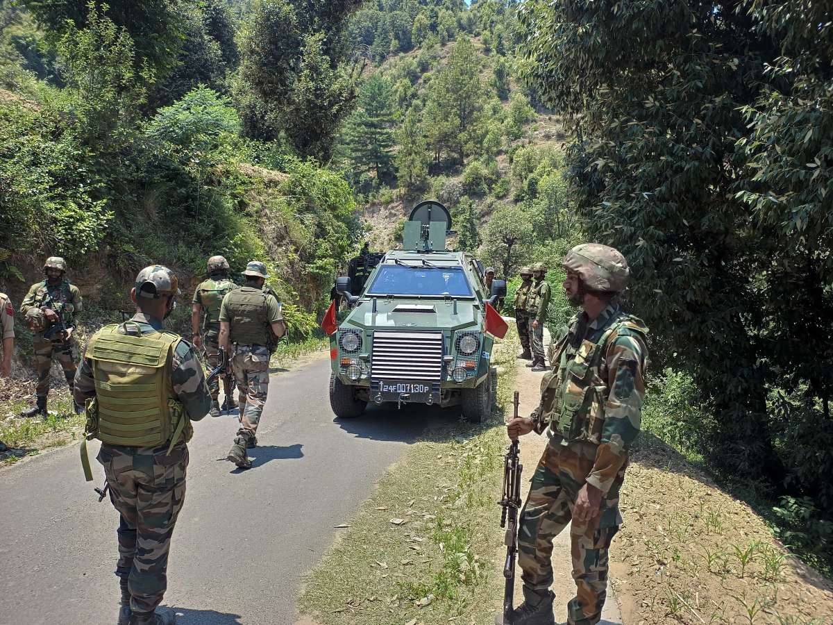 Encounter breaks out between armed forces, terrorists in Jammu's Doda | Jammu-and-kashmir News ...