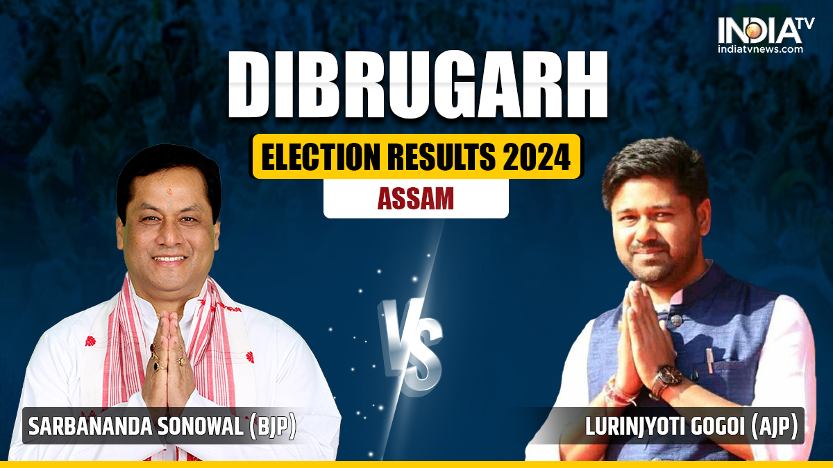 Dibrugarh Election Results 2024 Sarbananda Sonowal Maintains Bjps