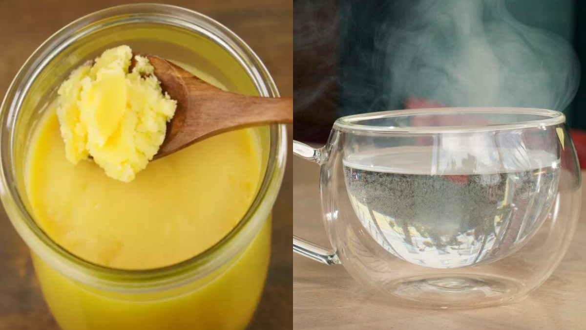 5 benefits of drinking water mixed with ghee on an empty stomach in the ...