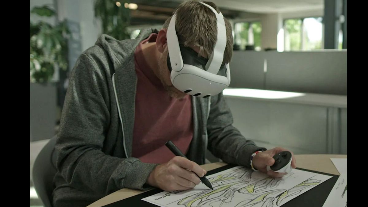 Logitech, Meta collaborates on MX Ink Stylus for Quest Headsets ...