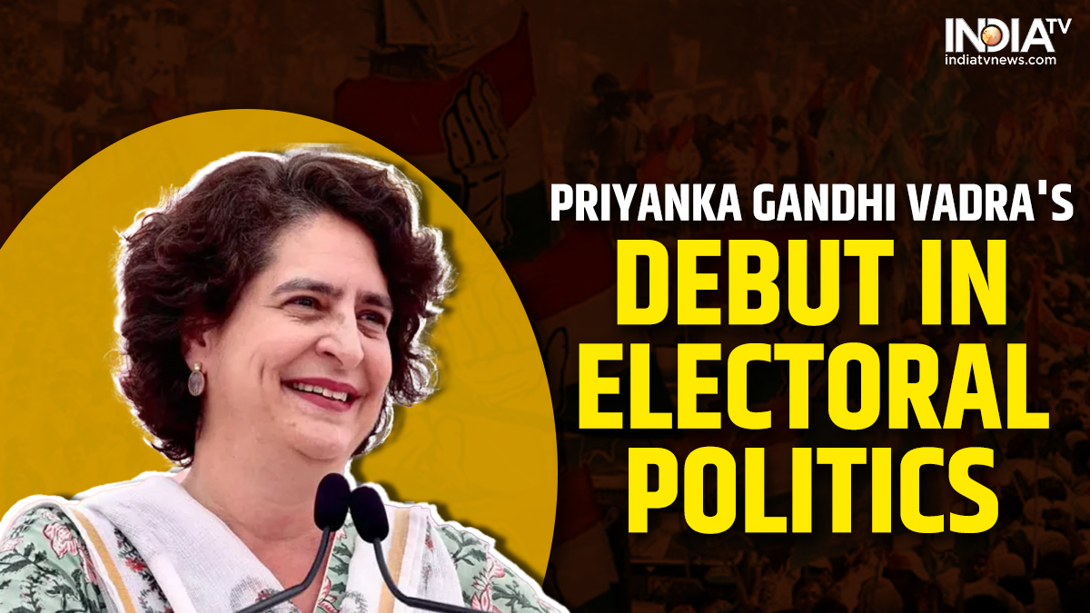 From campaigner to Congress candidate, 5 crucial occasions during Priyanka Gandhi's political ...
