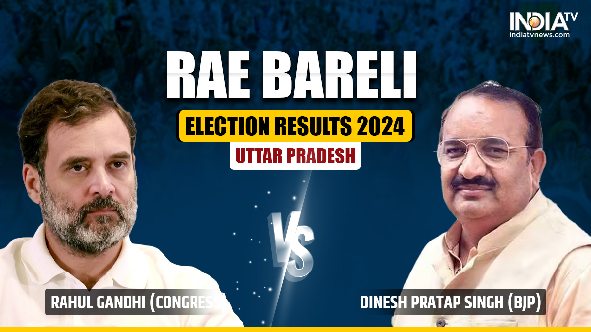 Rae Bareli Election Results 2024: Rahul Gandhi wins in Congress' bastion | Uttar-pradesh News ...