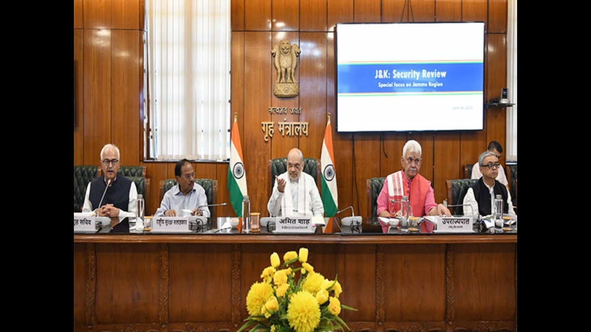Amit Shah directs to implement area domination, zero terror plans in Jammu after terrorist ...