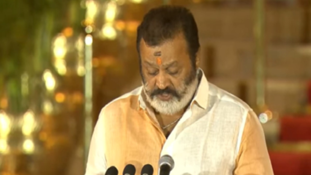 BJP's Suresh Gopi takes oath as MoS, how actor-turned-politician scripted history by breaching ...