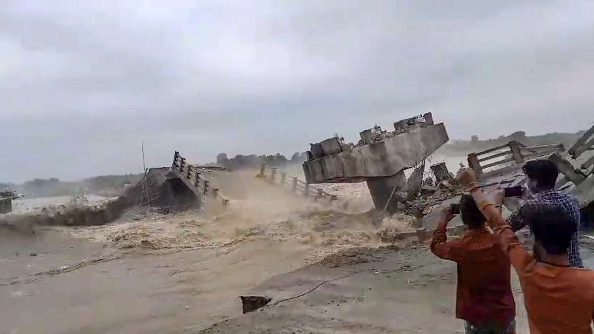 Bihar bridge collapse 10th incident reported in 16 days under ...